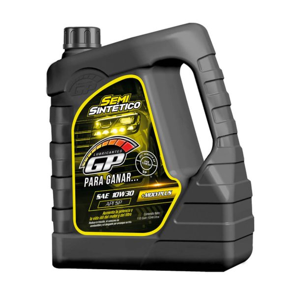 MOTOR GASOLINA SAE 10W30 API SP SEMISINTÉTICO – Lubricantes GP